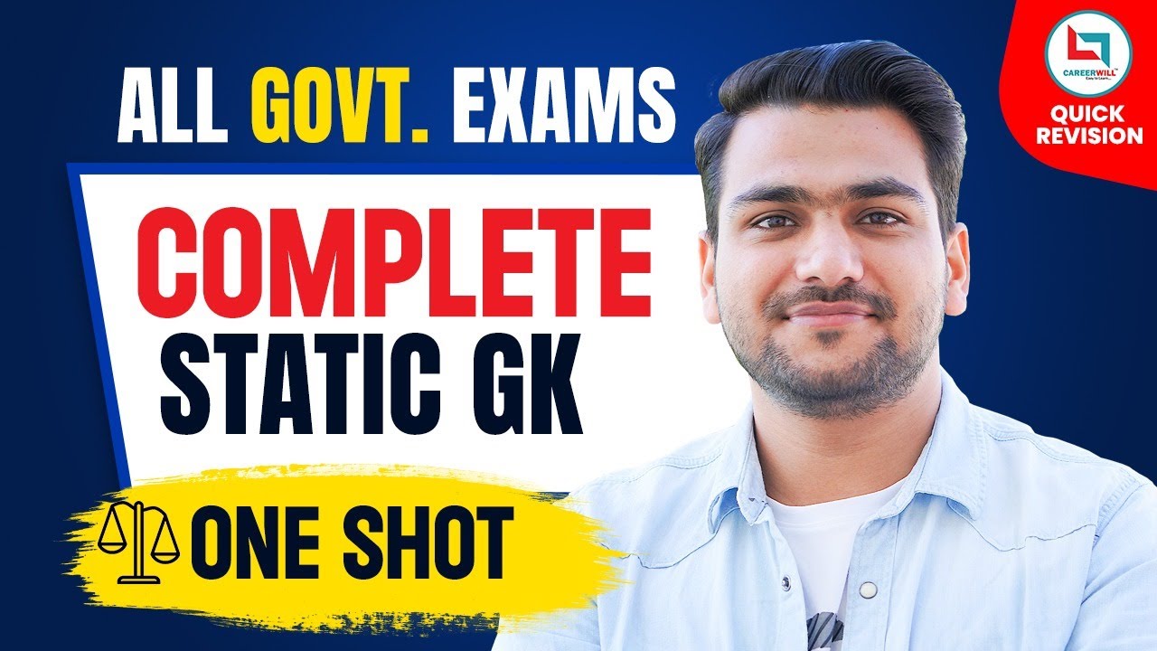 Complete Static GK | Static GK in ONE SHOT| GK For All Govt Exams | GK by Yash Rawat Sir - YouTube