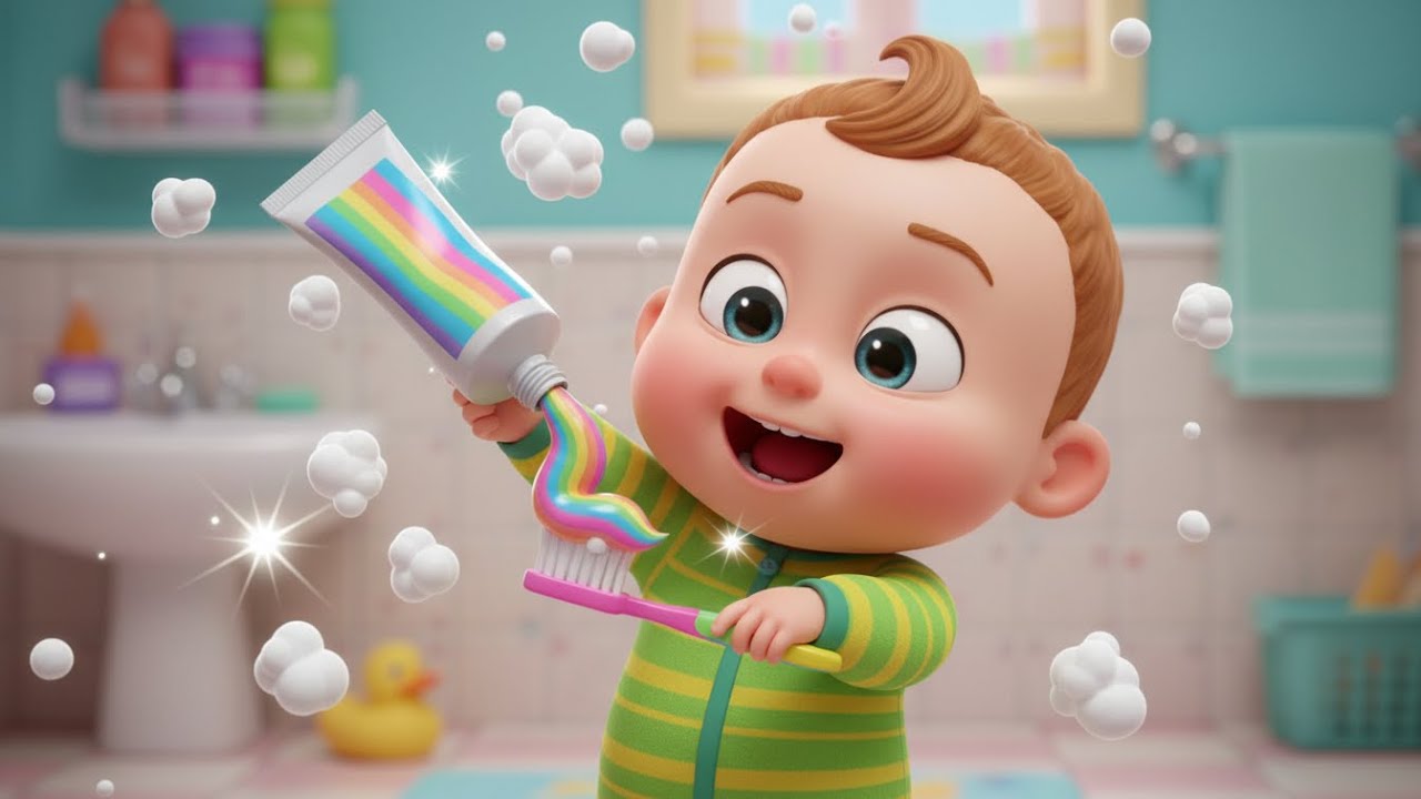 Yes Yes Brush Time Adventure 🪥😁 | Fun Nursery Rhymes & Kids Songs for ...