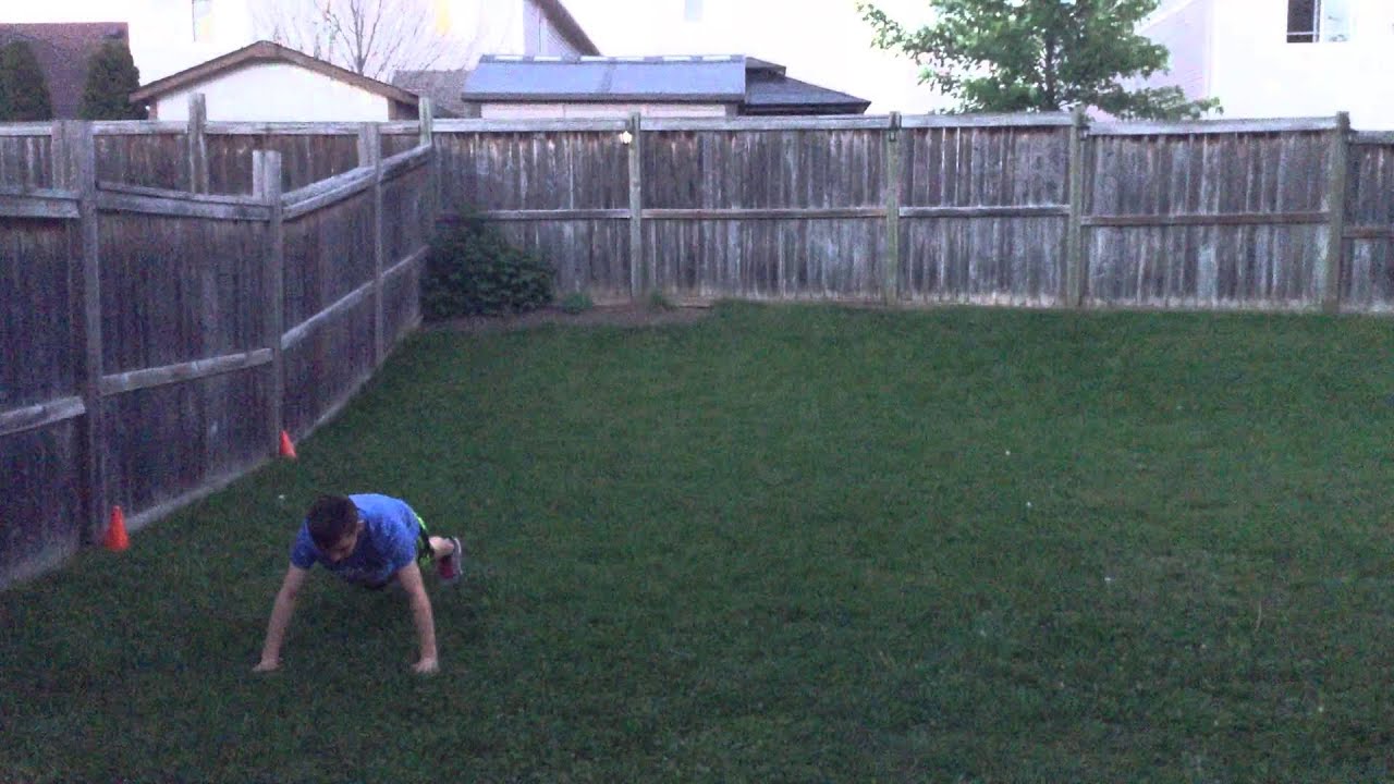 Backyard Full Body Circuit in 10 minutes - YouTube