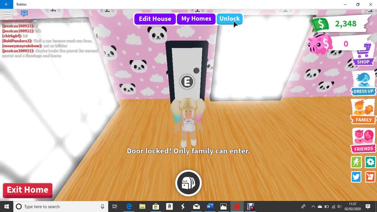 My first video! Roblox Adoptme! - YouTube