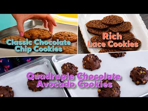 Top 5 Cookie Recipes | Chocolate Avocado Cookies & More | Gusto TV