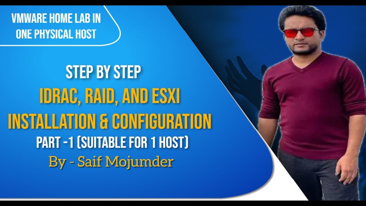 VMware Home Lab (Step by Step- iDRAC, RAID, and ESXi installation ...