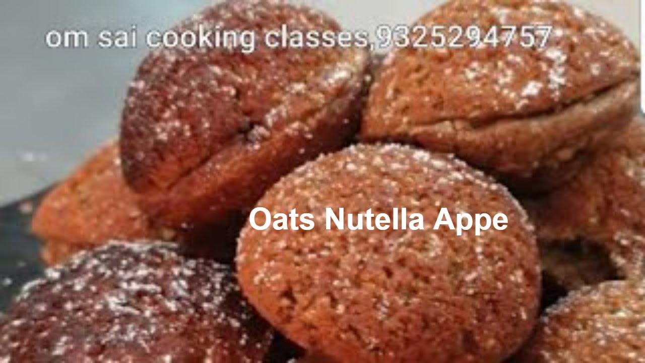 Healthy breakfast oats nutella appe| oats nutella appe | oats appe ...
