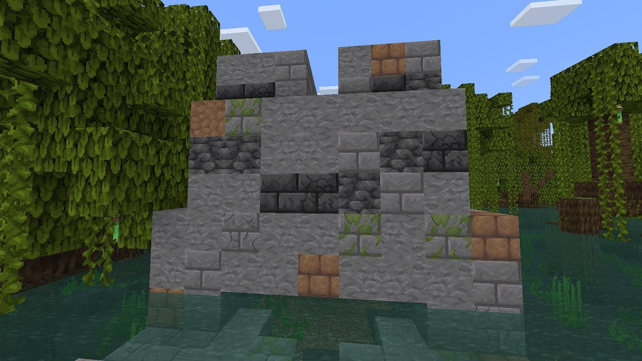 Minecraft Bedrock (1.19.20) - Building a Frog Shrine - YouTube