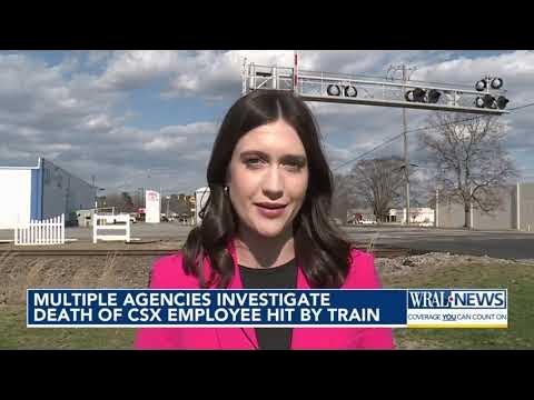 CSX worker killed after being hit by train - YouTube