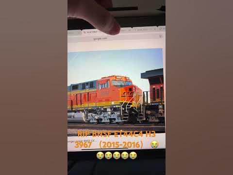 R.I.P BNSF ET44C4 H3 3967 （Verison 2） - YouTube