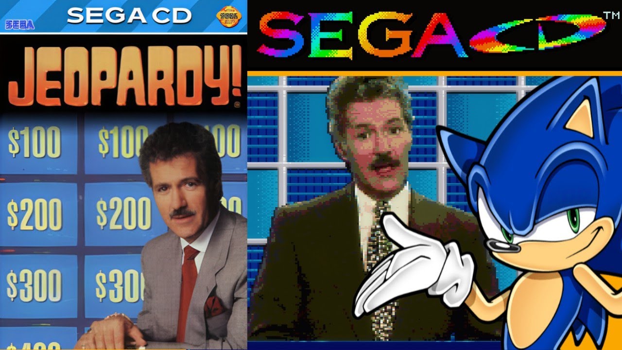 Jeopardy - Sega CD Multiplayer Longplay (We are terrible at this game ...
