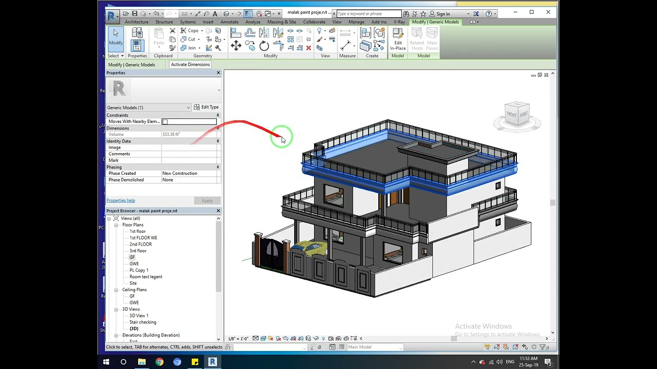 Revit Architecture building layout plan preparation/revit layout ...