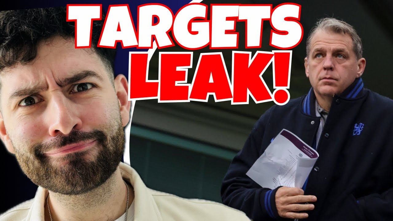 Chelsea targets LEAK ! (PATHETIC) | Champions League Race Starts as ...
