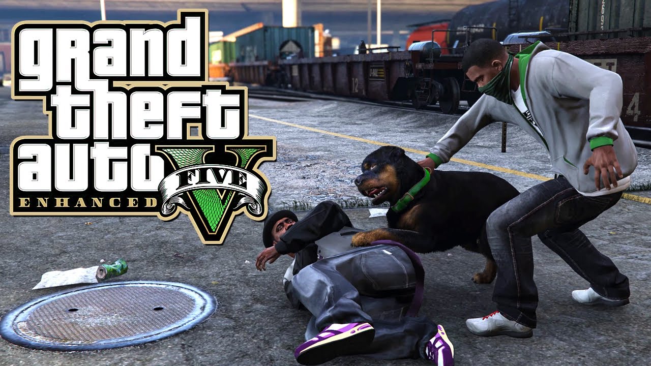 GTA 5 Enhanced - Mission #5 - Chop [4K] - YouTube