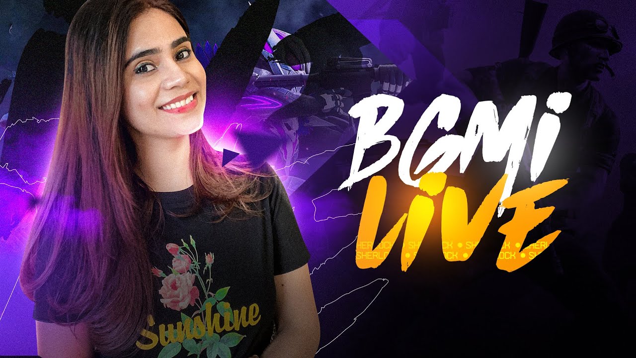 Back from Mumbai | BGMI LIVE w S8UL SHERLOCK 🚀 - YouTube