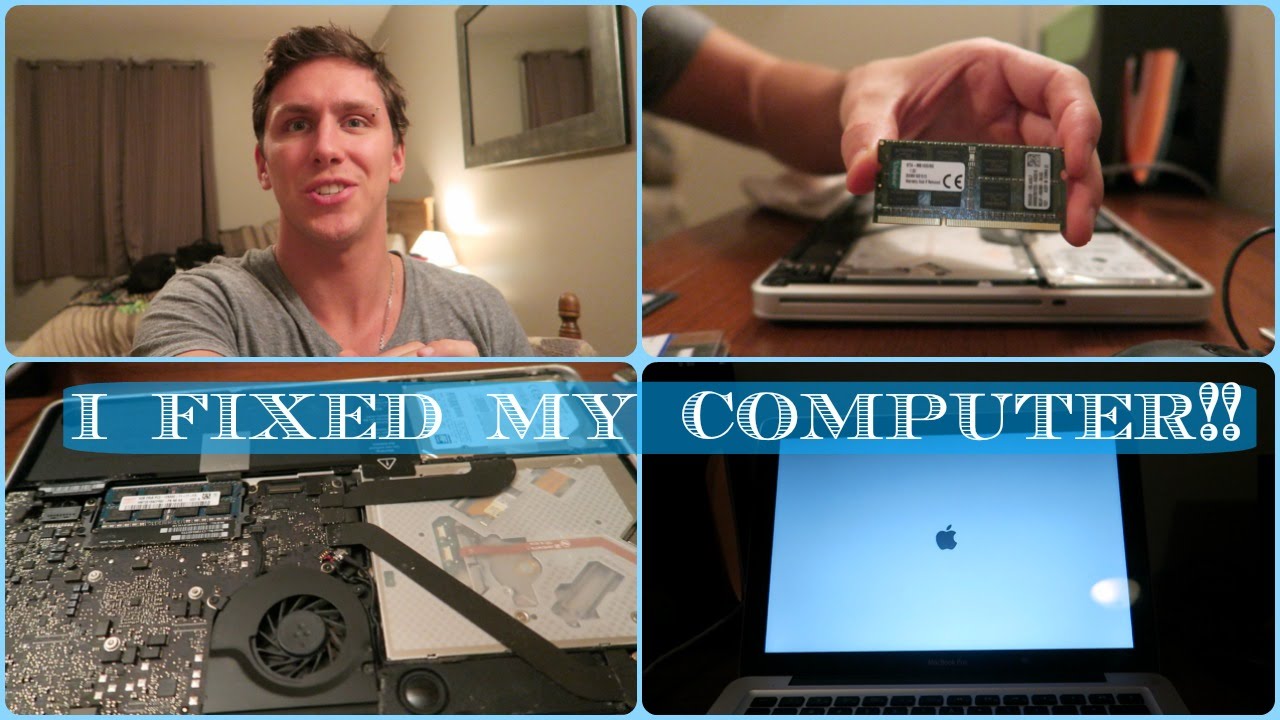 I FIXED MY COMPUTER!!! - YouTube
