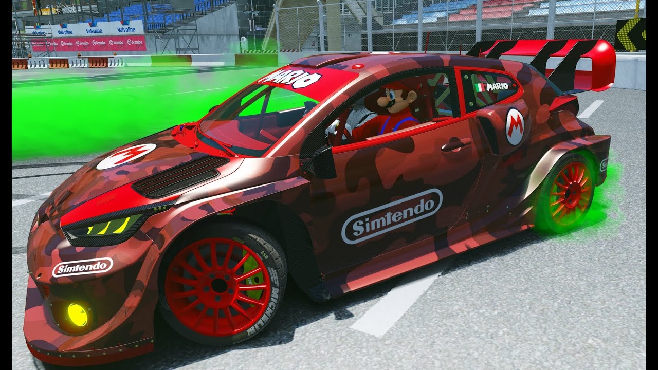 Assetto Corsa - 2022 Toyota GR Yaris Rally1/Tokyo Drift/Super Mario ...