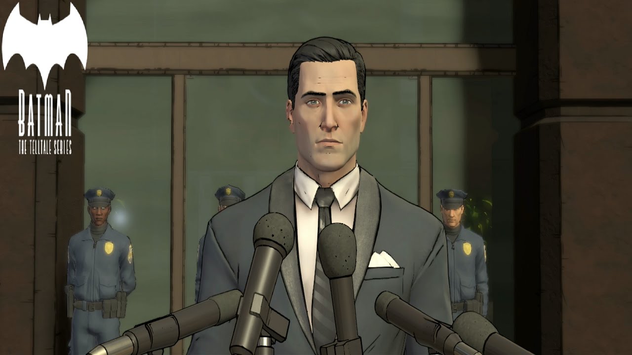 Batman The Telltale Series Episode 5 Attend Gordon's Speech as Bruce ...