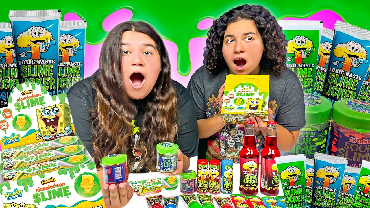 We Ranked Slime Candy from BEST to WORST! - YouTube