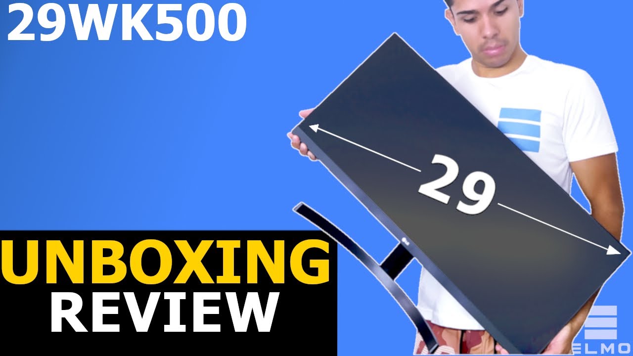 Monitor UltraWide IPS 29 LG 29WK500 75Hz Full HD | Unboxing e Review ...