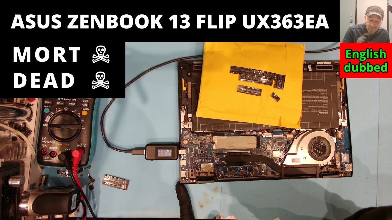 Diagnostic et Réparation Carte Mère Asus Zenbook 13 Flip UX363EA - YouTube