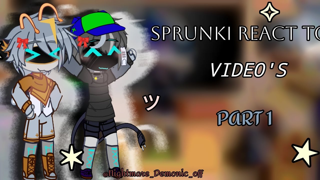 #Sprunki react to.. || [ Part 1 ] // put it on 2x speed! // Don't copy || Sprunki Incredibox ...