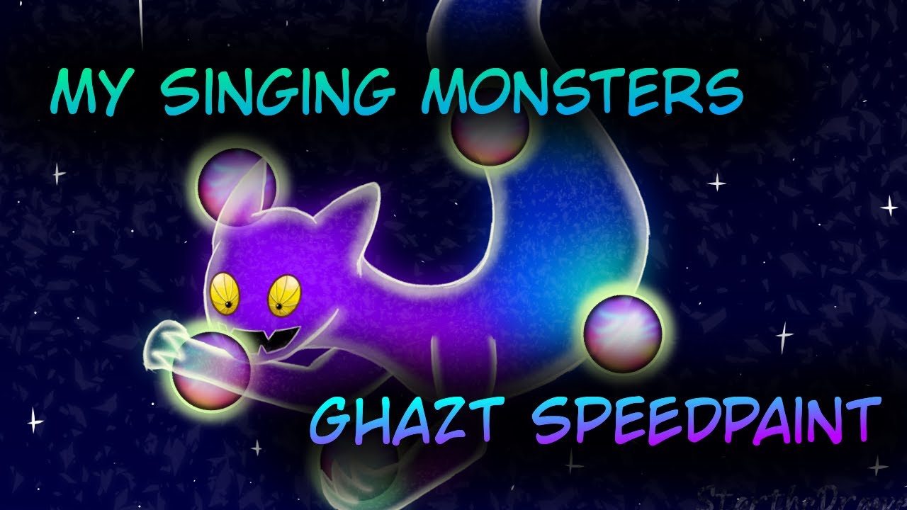 Ghazt - My Singing Monsters [Speedpaint] - YouTube
