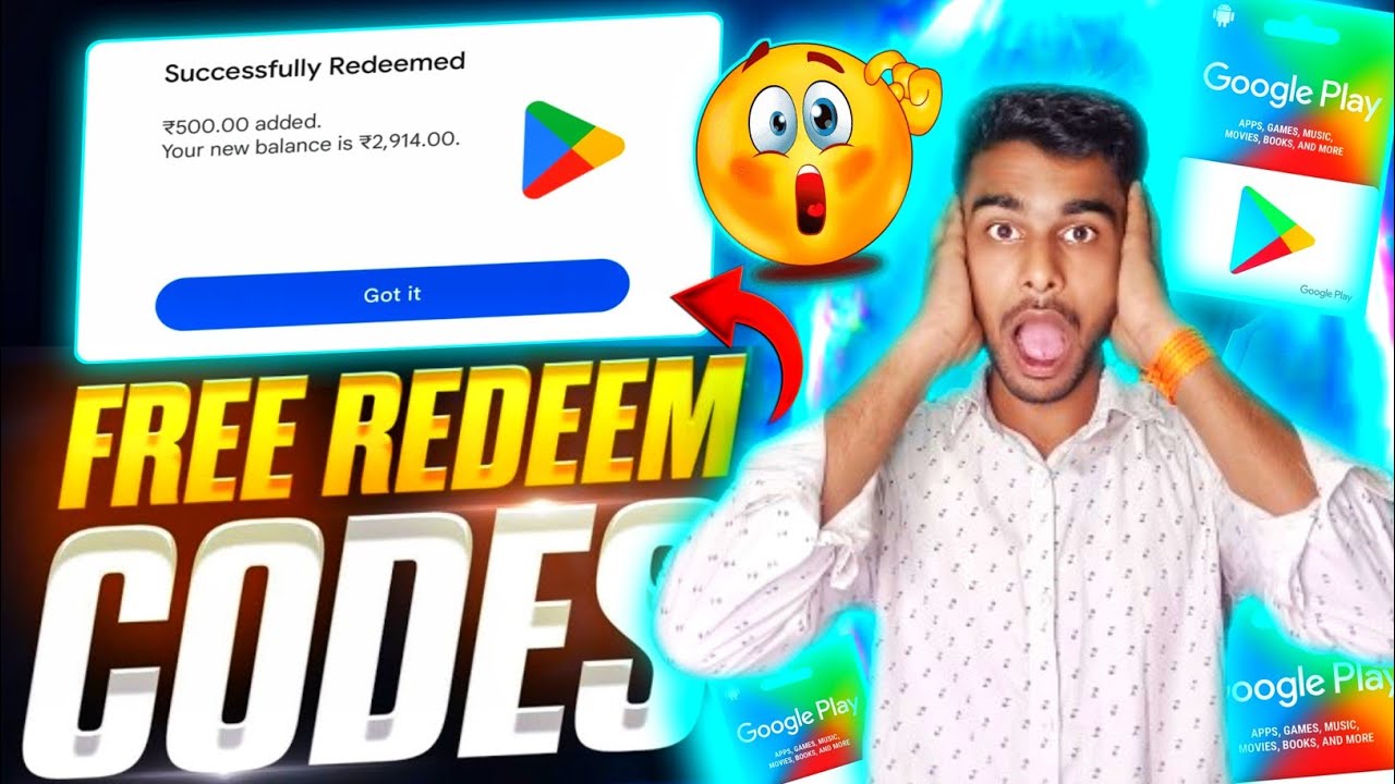Free Redeem Code ( Secret Trick ) | Free Redeem Code App | Free Google ...