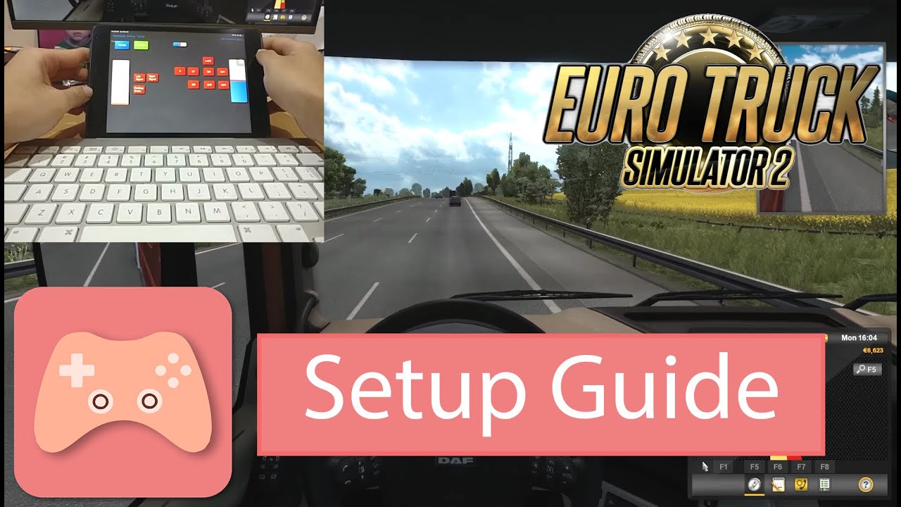 Euro Truck Simulator 2 Controller Setup Tutorial. H-Shifter + Clutch ...