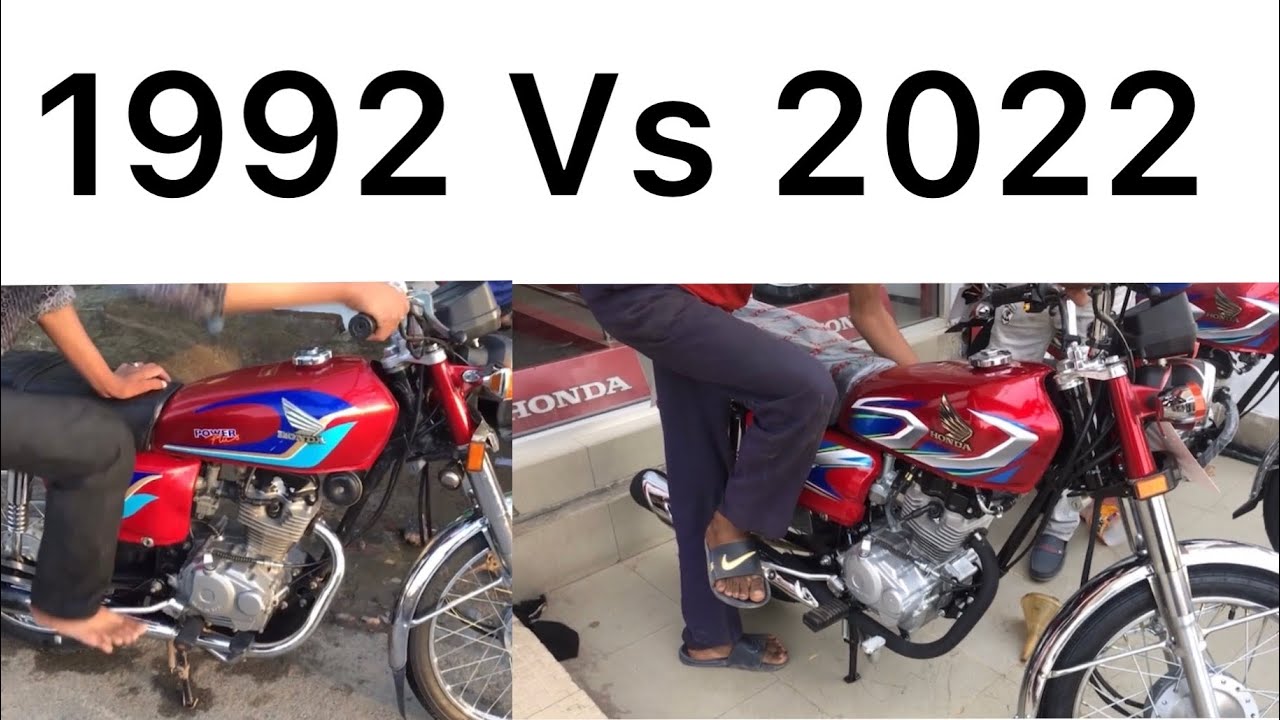 Honda CG125 2022 Vs 1992 Model Sound Test | Exhaust Sound Test ...