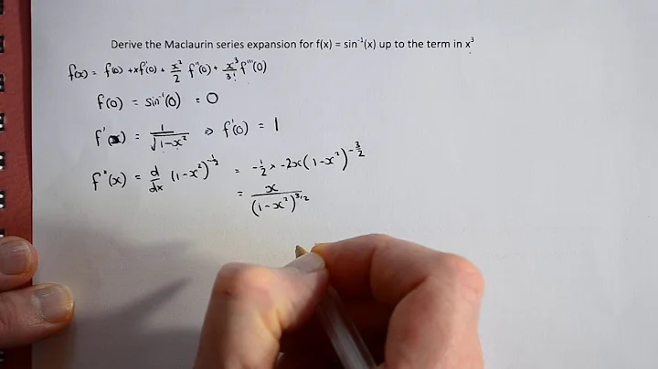 [Solved] Clever derivation of $\arcsin(x)$ Taylor series | 9to5Science