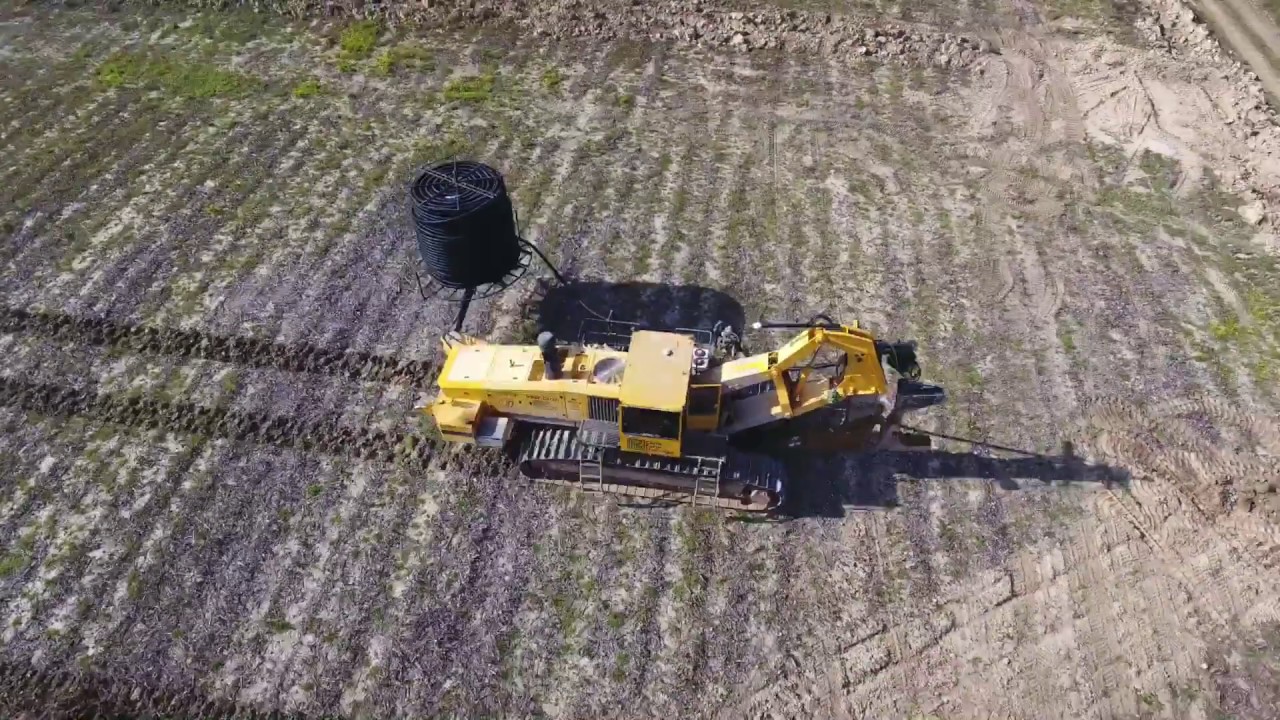 How to Install a Farm Drainage System - YouTube