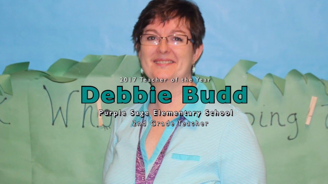 Purple Sage Elementary 2017 Teacher of the Year: Debbie Budd - YouTube