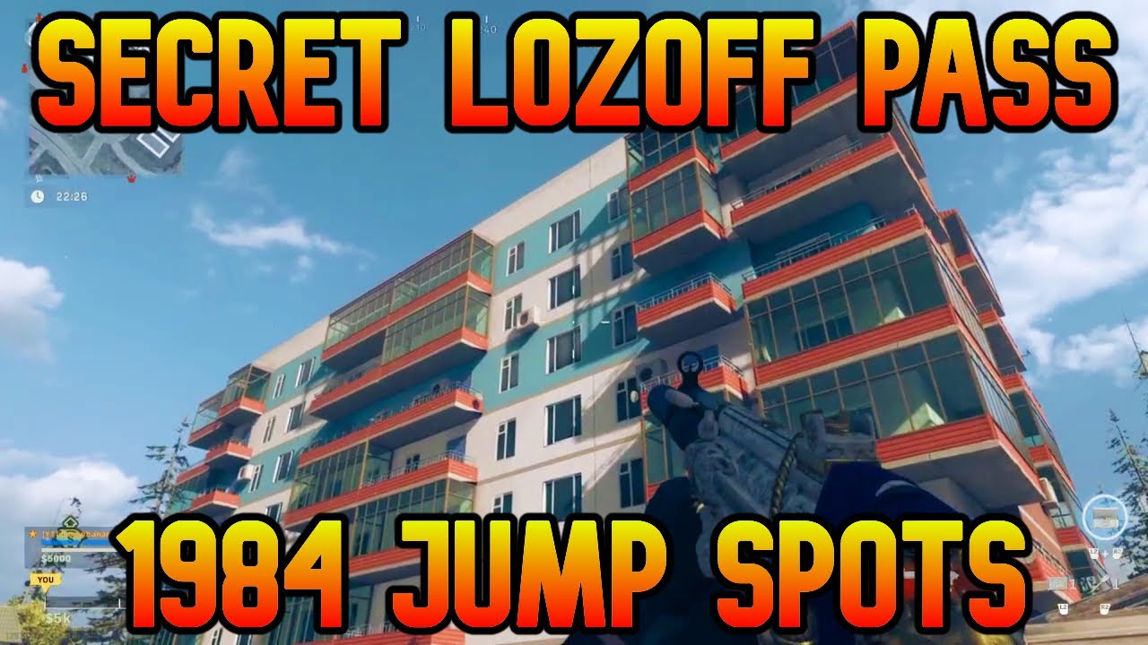NEW WARZONE 1984 LOZOFF PASS JUMP SPOTS! SEASON 3 TIPS & TRICKS NEW MAP ...