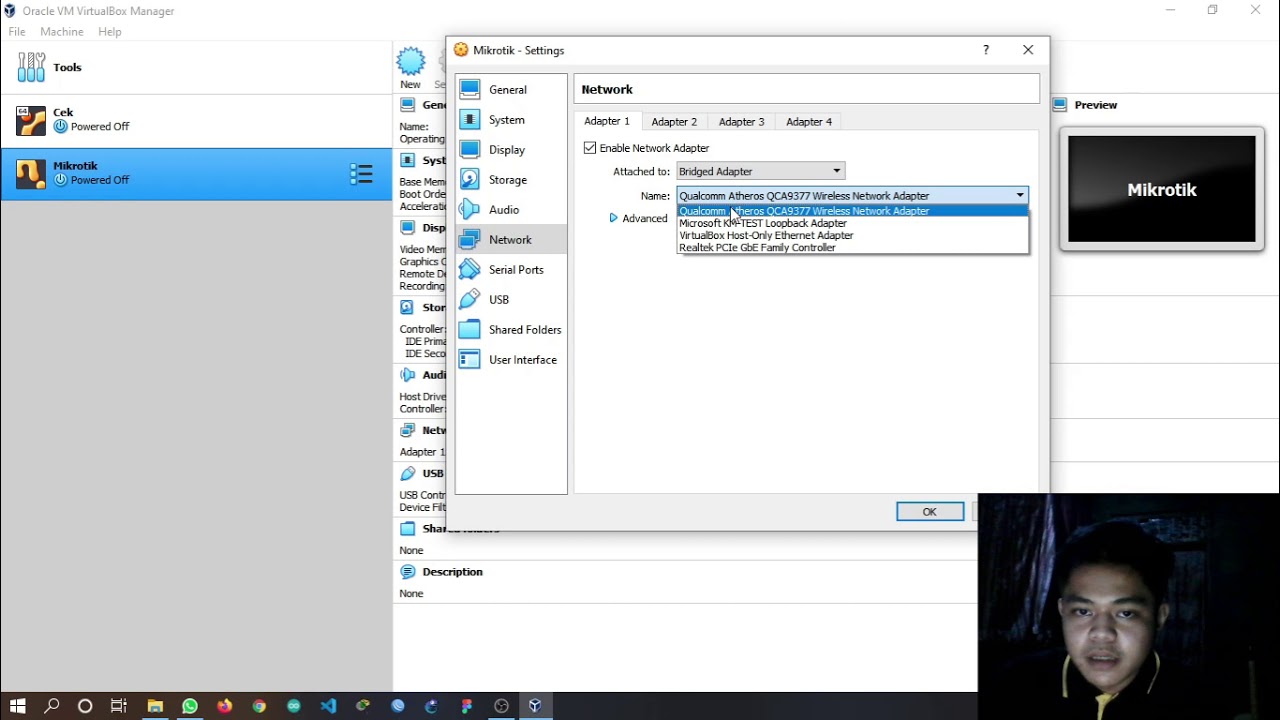 Cara install Mikrotik di VirtualBox dan setting menggunakan Winbox ...