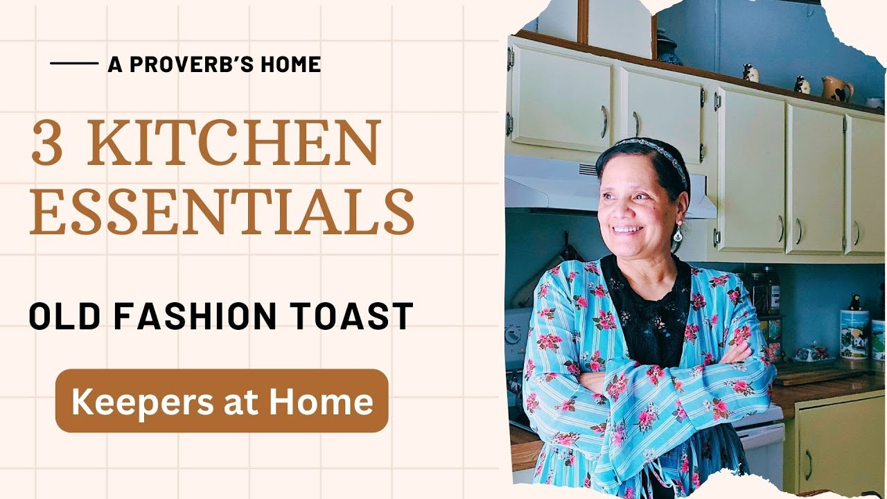 3 Kitchen Must Haves! #homesteading #homemaking #homemaker - YouTube