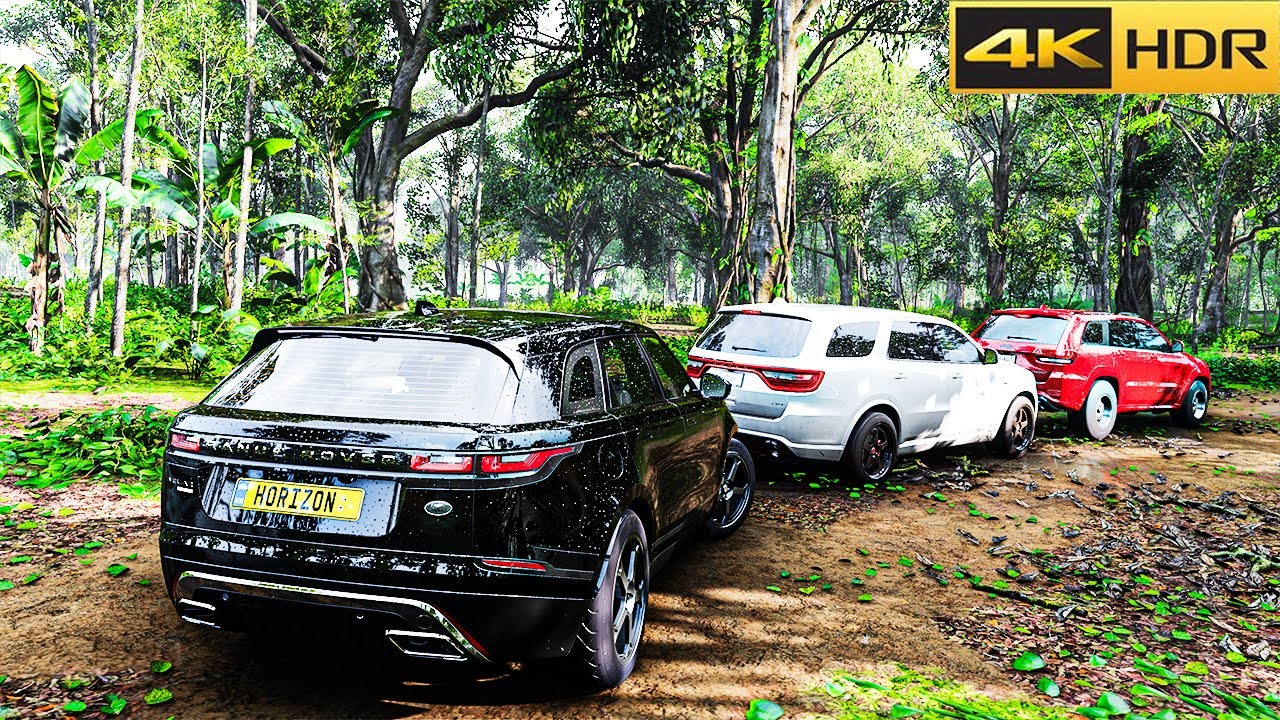 Range Rover Sport , Jeep Grand Cherokee & Dodge Durango SRT CONVOY ...