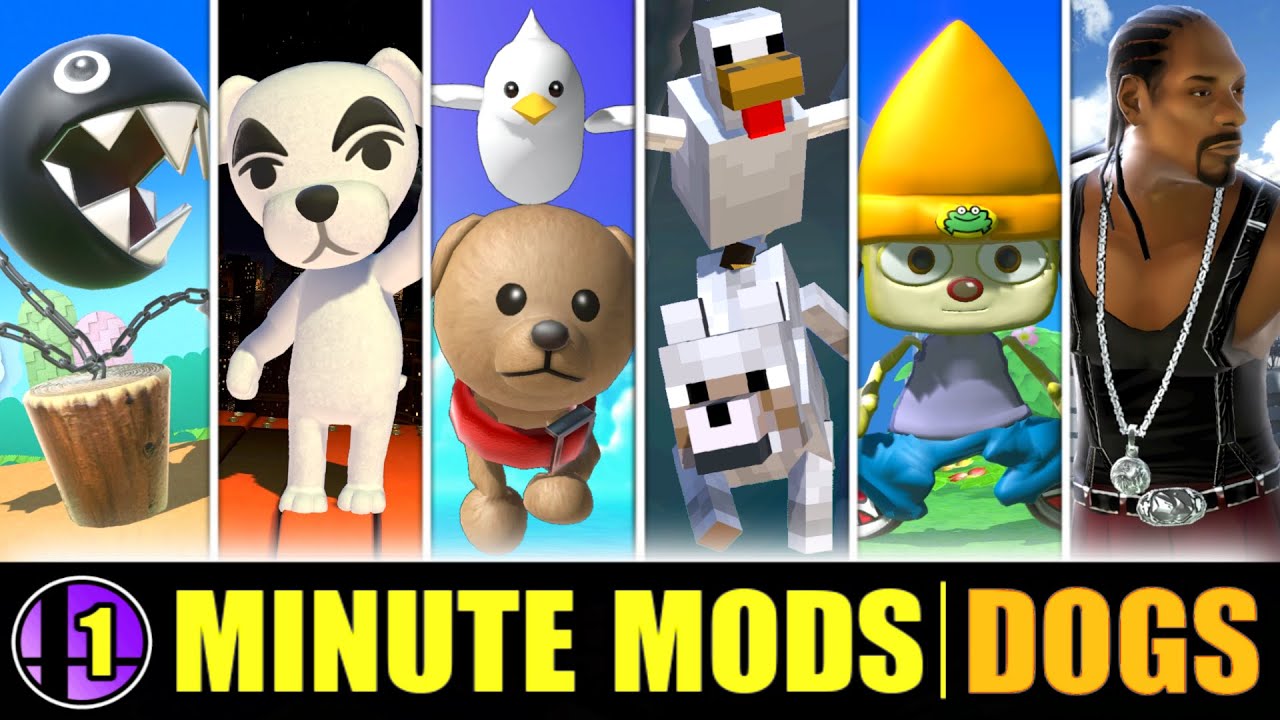 Dog Characters in SMASH ULTIMATE! - YouTube