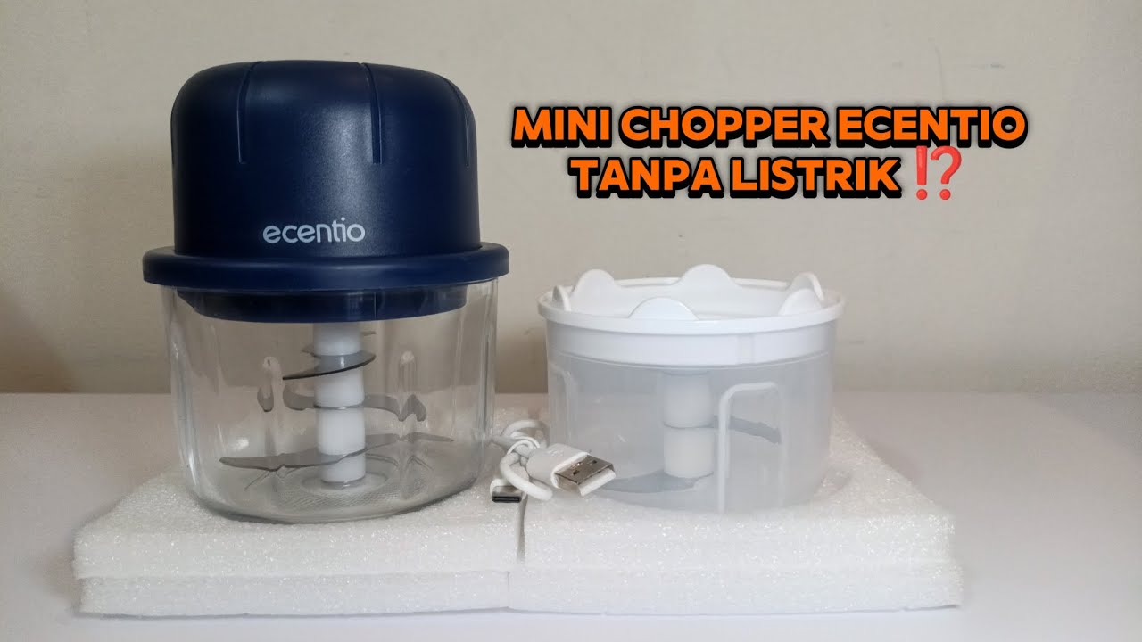 mini chopper ecentio tanpa listrik ⁉️ - YouTube