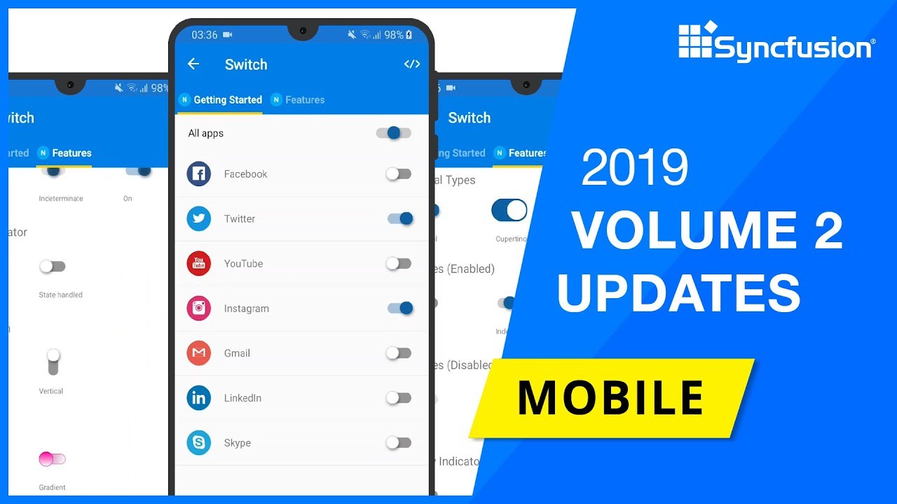 Syncfusion Mobile Updates—2019 Volume 2 - YouTube