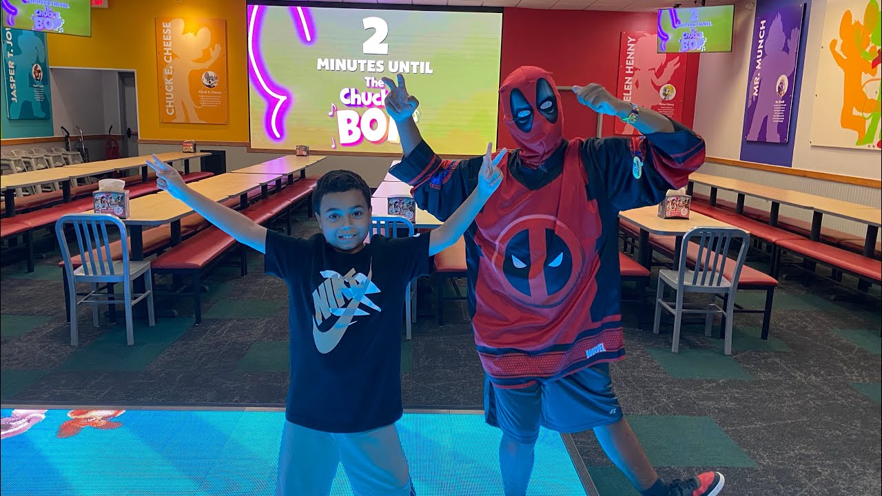 Deadpool vs The Chuck E Bop Chuck E Cheese Deptford NJ 2024 # ...