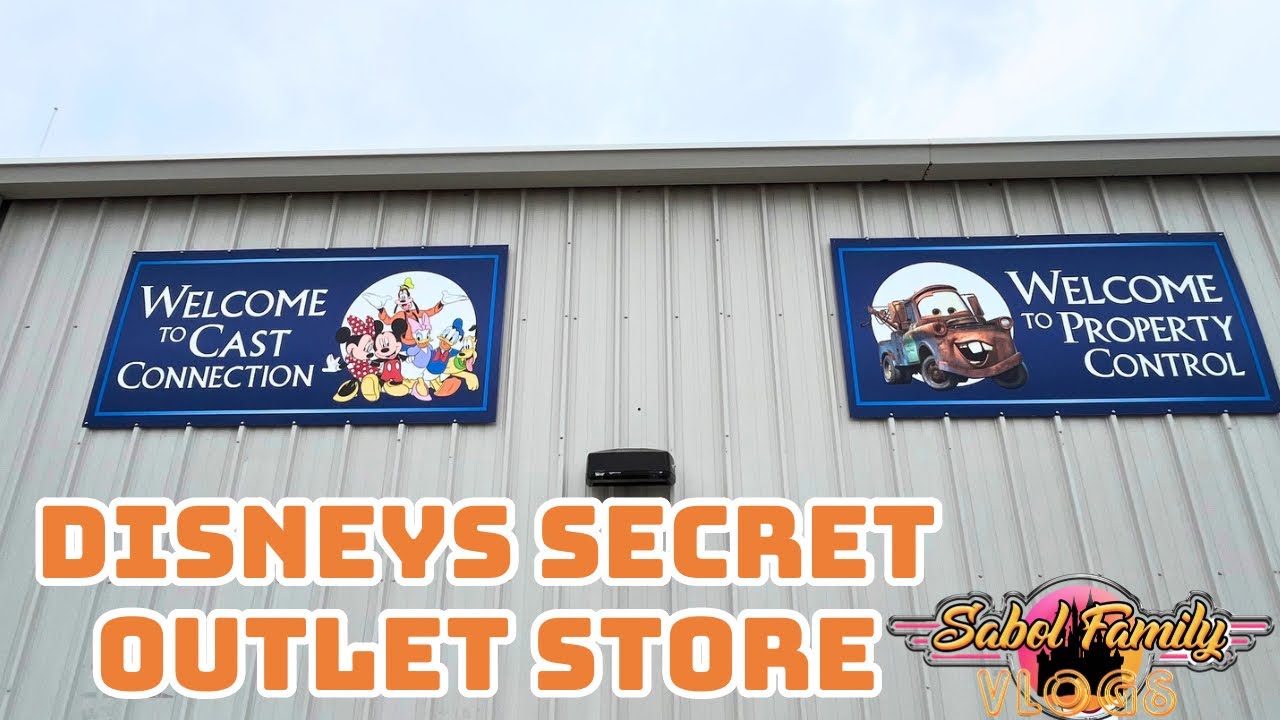 DISNEY’S CAST CONNECTION OUTLET SHOPPING | The BEST Disney Outlet! Walt ...
