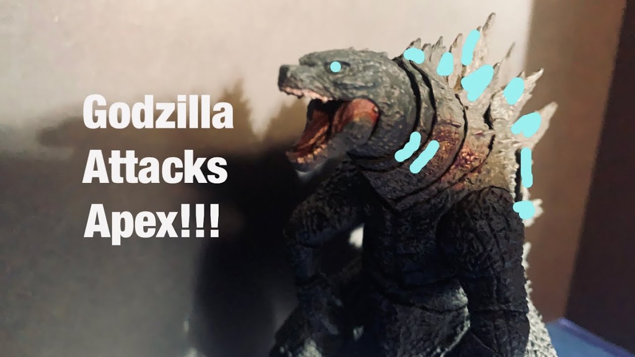 Godzilla attacks Apex in stop motion!!!!!!!! | GodzillaJJ607 - YouTube