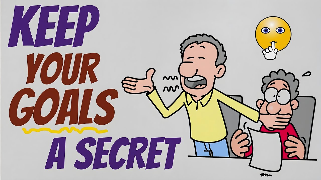 NEVER Tell People Your Goals - Keep Your Goals A Secret - YouTube