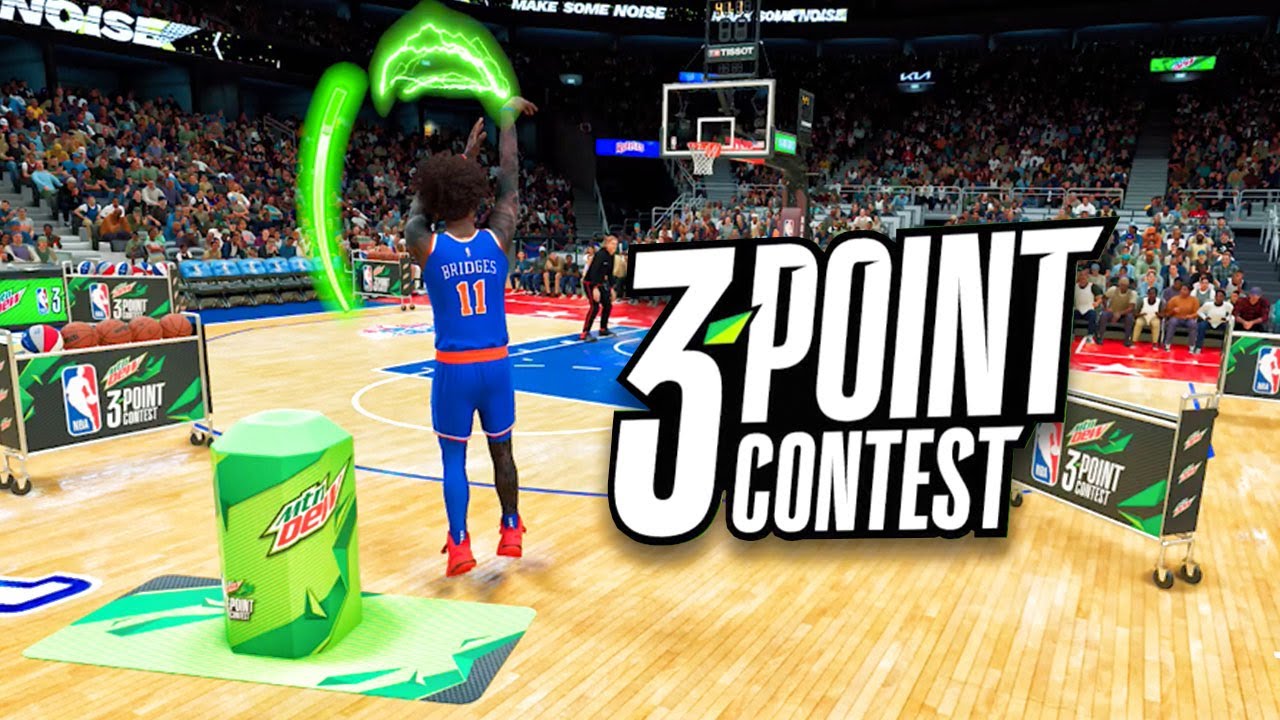 NBA 2K22 My Career - 3 POINT CONTEST On NEXT GEN! (All-Star Weekend ...