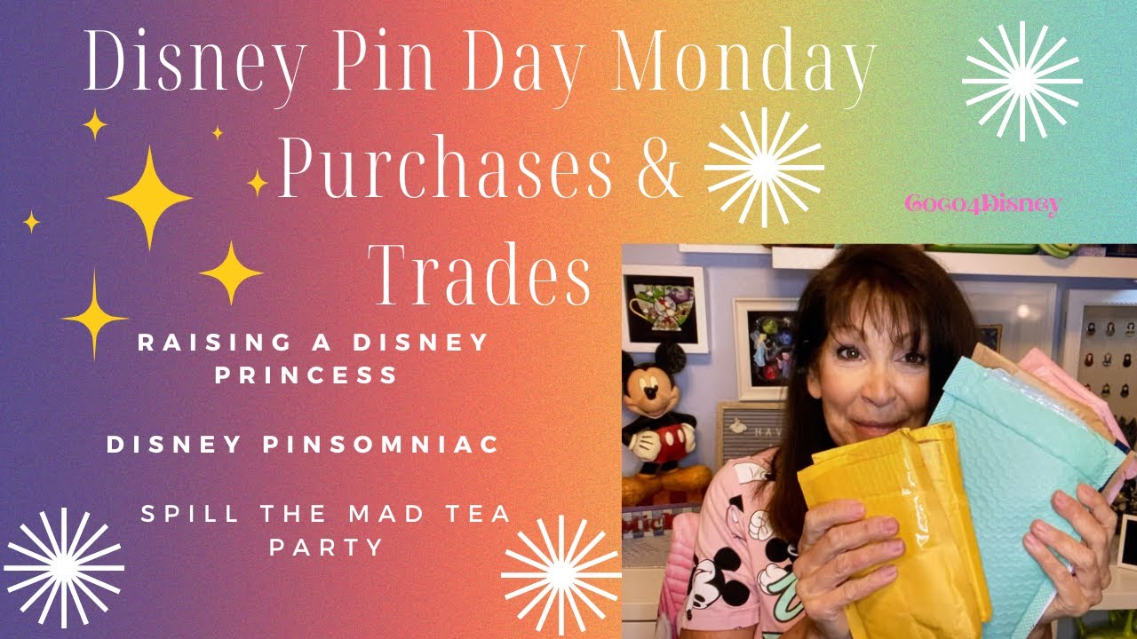 Disney Pin Day Monday - YouTube