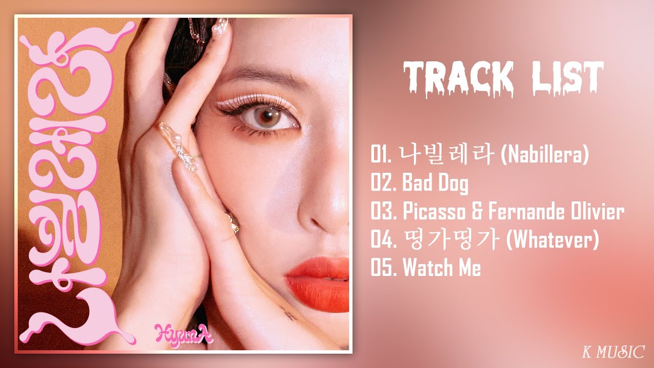 [Full Album] 현아 (HyunA) - 나빌레라 (Nabillera) - YouTube