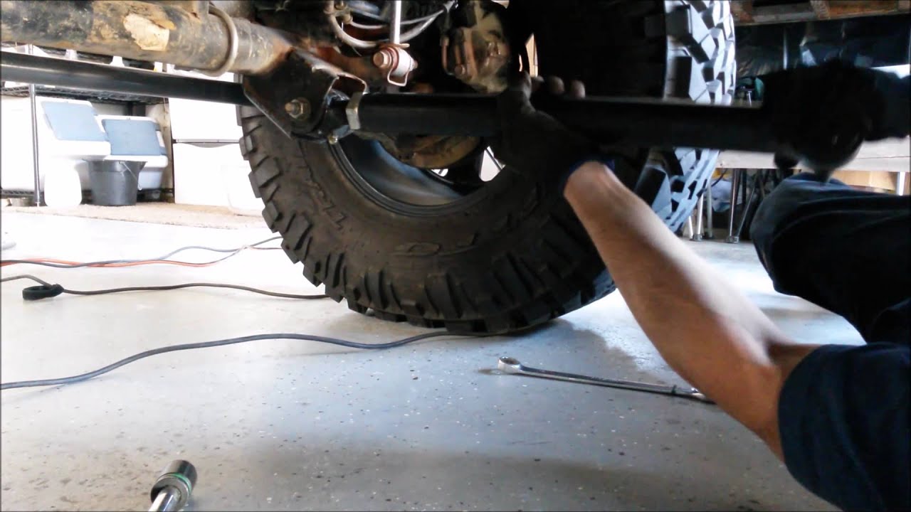 Inspecting control arm bushing / flex joints - YouTube