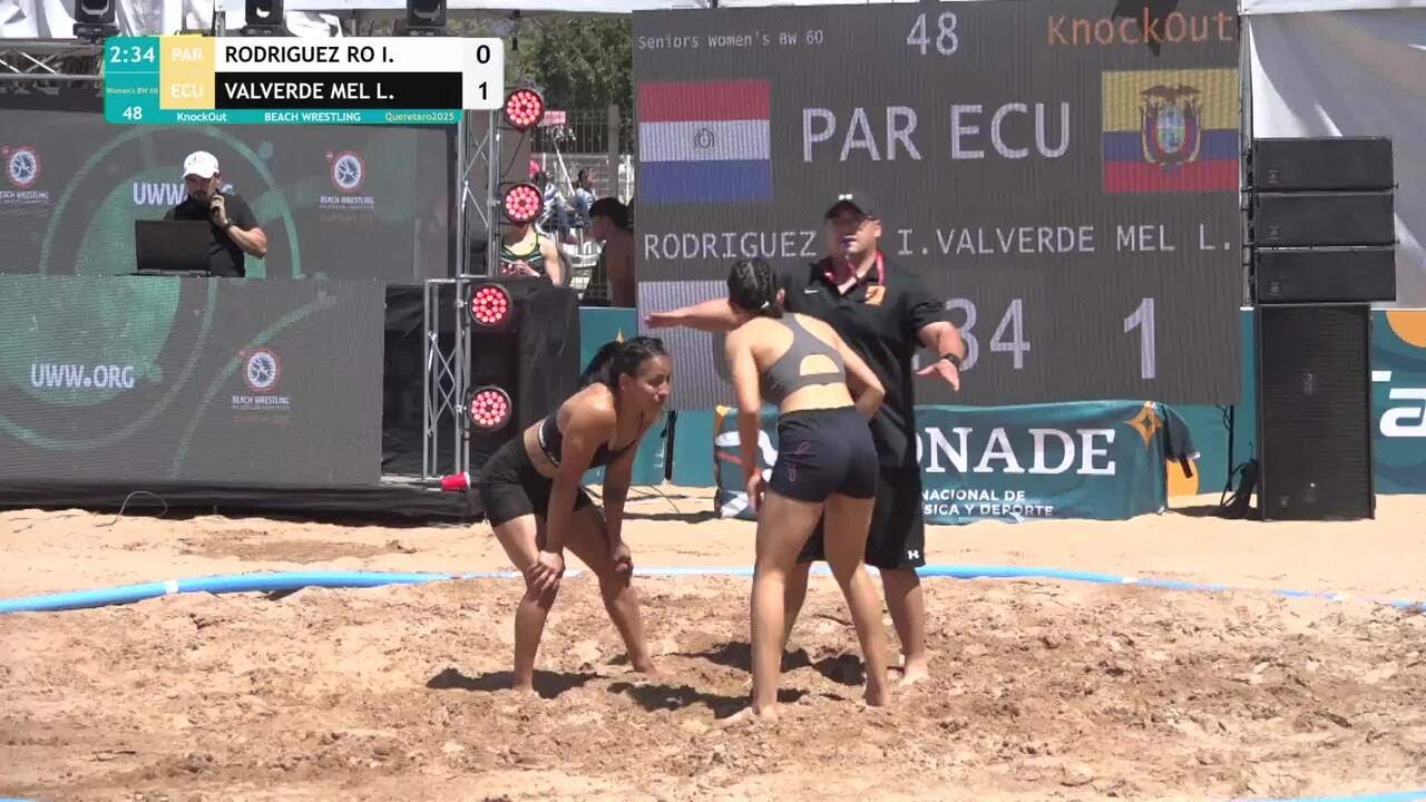 Ingrid Cadija RODRIGUEZ RODRIGUEZ (PAR) vs. Luisa Elizabeth VALVERDE ...