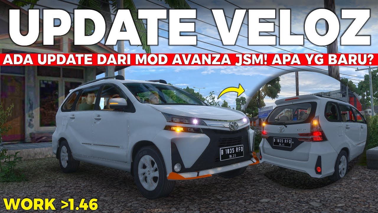 Toyota Avanza Veloz 2019 Terbaru Full Anim - ETS2 Mod Indonesia - YouTube