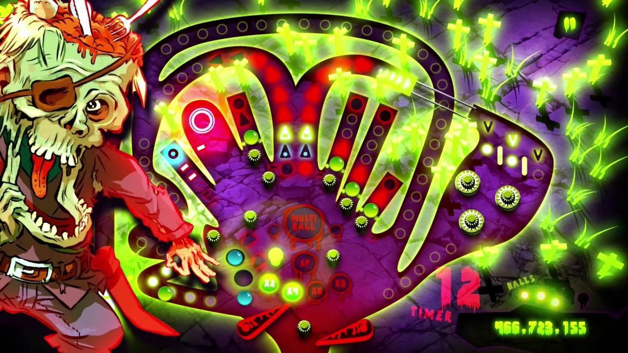 ZOMBIE PINBALL - HAPPY HALLOWEEN DAY 2016 - YouTube
