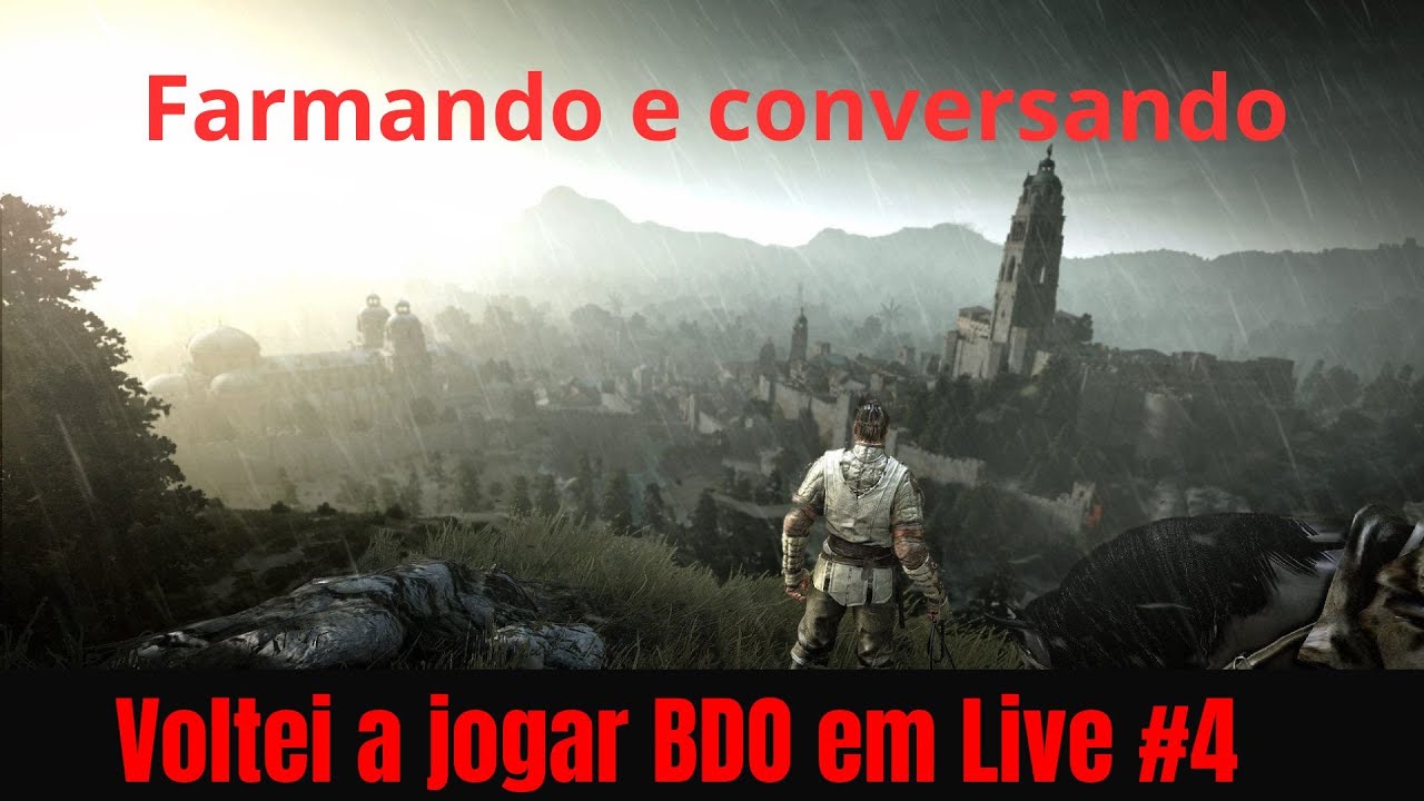 Bdo Guerreirão Awek Farmando e conversando na Live - YouTube