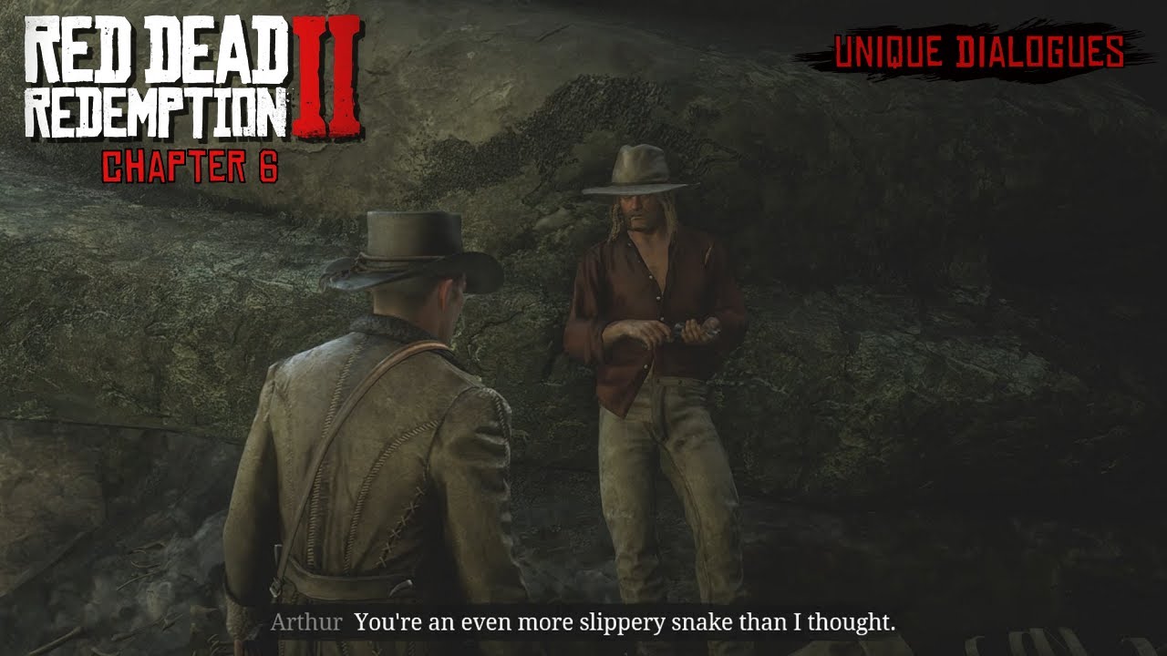 Greet / Greet / Antagonize Chapter 6 - Arthur VS the Gang | RDR2 - YouTube