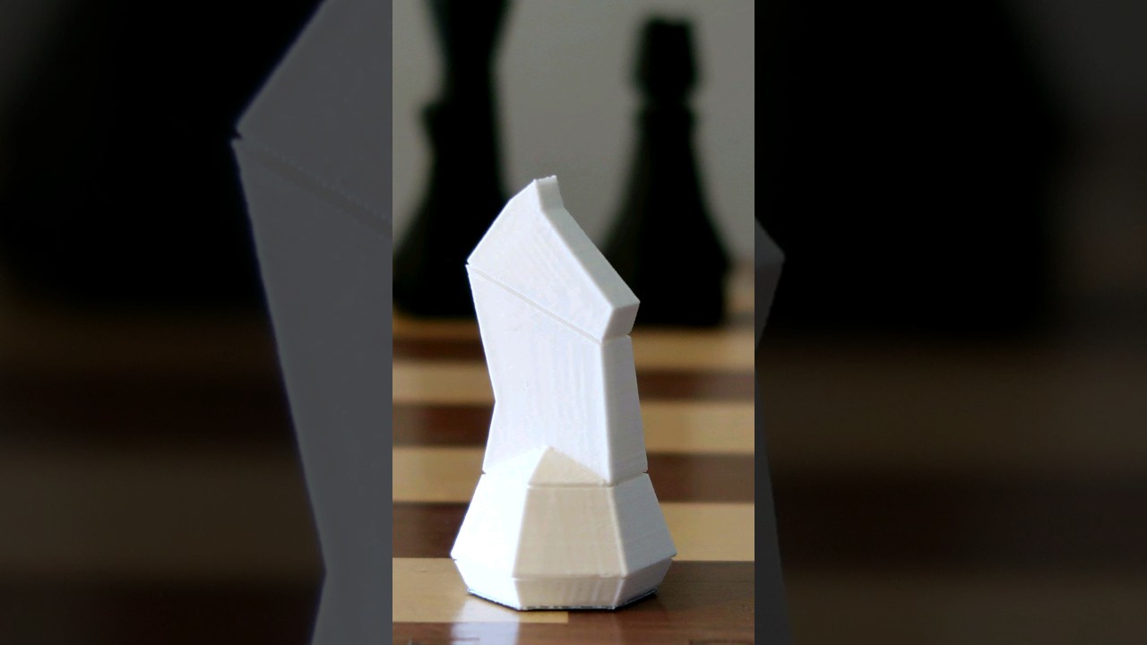 3d Printed Chess Set #3dprinting #chess - YouTube
